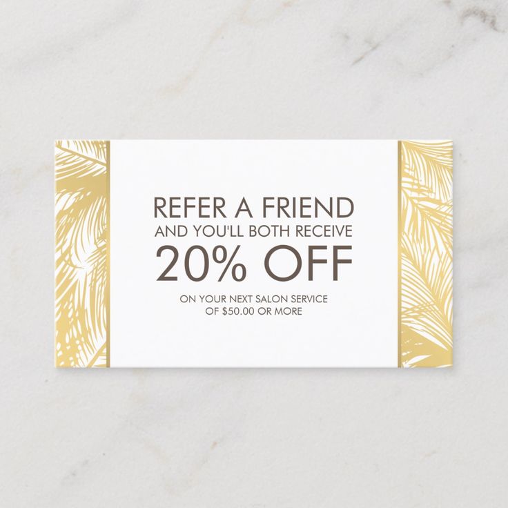 2X Your Business With Referral Cards (How to Use W/ Examples) | ReferralHero Blog